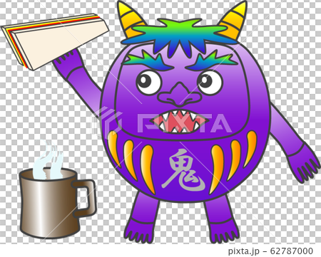 Dharma-shaped purple demon: 008 - Stock Illustration [62787000] - PIXTA