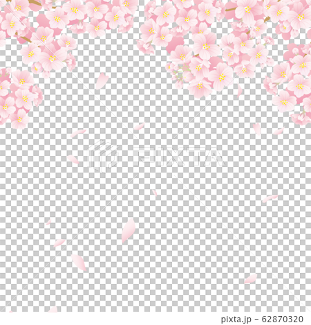 Cherry tree frame 01 - Stock Illustration [62870320] - PIXTA