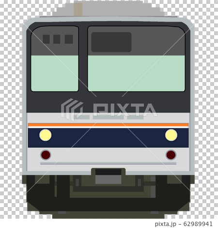 Series 205 Tokaido Main Line (late age / JR West) - Stock Illustration ...