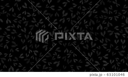 Texture seamless pattern of white plant のイラスト素材 [63101046] - PIXTA