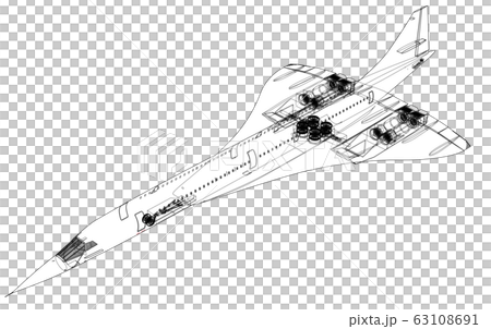Concorde - Stock Illustration [63108691] - PIXTA