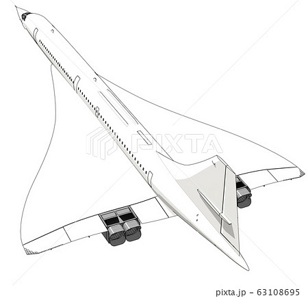 コンコルドのイラスト素材 [63108695] - PIXTA