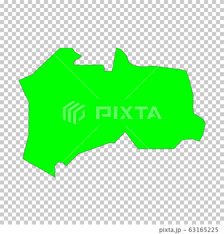 Tokyo 23 wards Map Nerima - Stock Illustration [63165225] - PIXTA