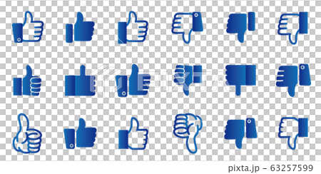 Like low rating icon set - Stock Illustration [63257599] - PIXTA