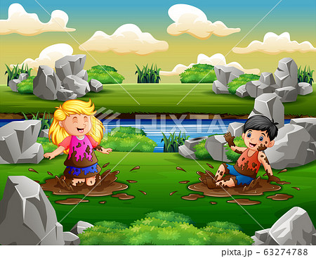 Animated Mud Puddle