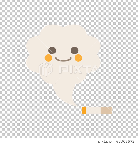 Cigarette smoke smile - Stock Illustration [63305672] - PIXTA