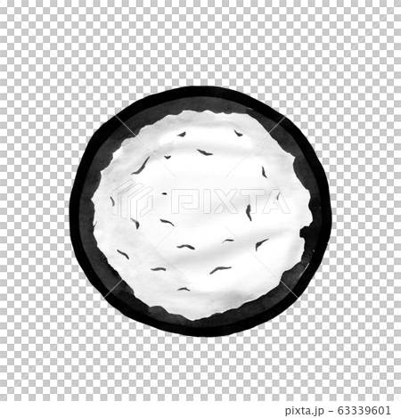 Cooking Illustration Rice ink - Stock Illustration [63339601] - PIXTA