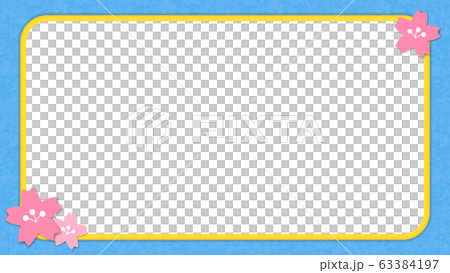 Light blue and cherry background material,... - Stock Illustration ...