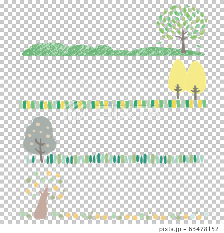 Cute tree heading - Stock Illustration [63478152] - PIXTA