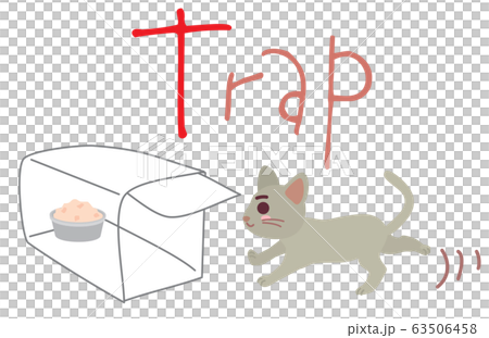 Explanation illustration of local cat TNR Trap - Stock Illustration ...