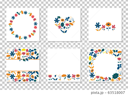 Nordic style frame set - Stock Illustration [63518007] - PIXTA