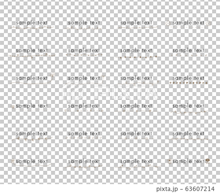 Hand drawn flower heading and title decoration... - Stock Illustration ...