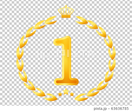 Crown Numbers Laurel Ranking - Stock Illustration [63636785] - PIXTA