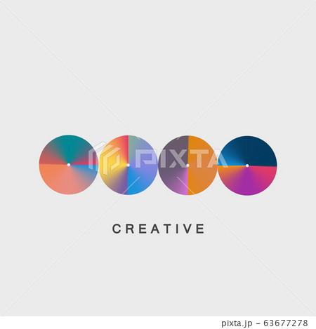 Circle Mesh Design / Abstract Backgroundのイラスト素材 [63677278] - PIXTA