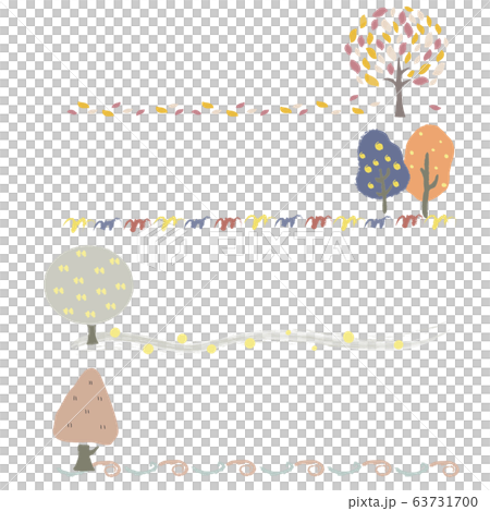 Cute tree heading - Stock Illustration [63731700] - PIXTA
