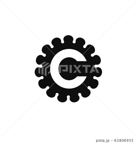 Icon of the SARS-CoV-2 coronavirus - virus thatのイラスト素材 [63806935] - PIXTA
