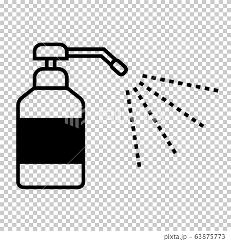Eradication spray icon - Stock Illustration [63875773] - PIXTA
