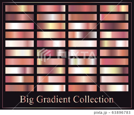 Big gradients collection, simple background setのイラスト素材 [63896783] - PIXTA