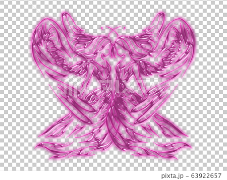Tribal Twin Angels Meeting - Stock Illustration [63922657] - PIXTA