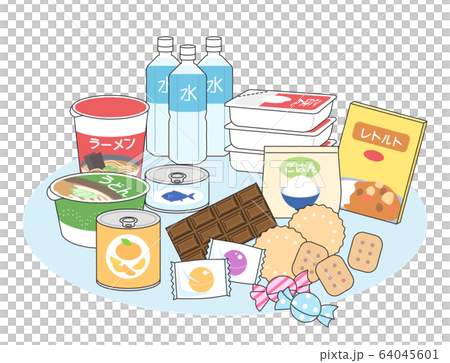 Emergency food - Stock Illustration [64045601] - PIXTA