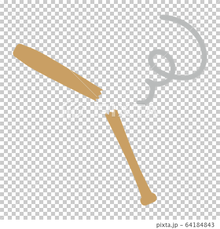 Broken bat - Stock Illustration [64184843] - PIXTA