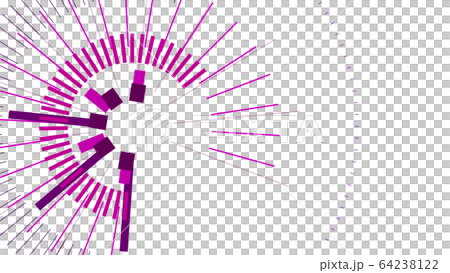 CG geometric Radial rectangular and line... - Stock Illustration ...