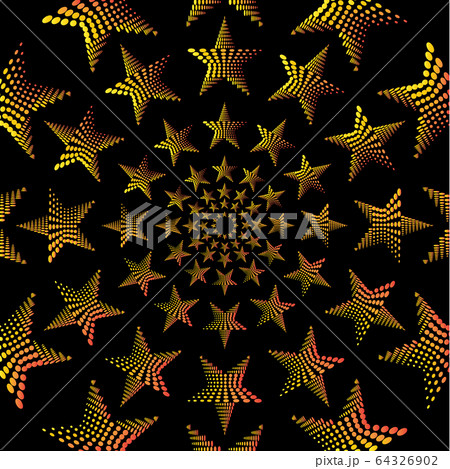 Beautiful shining star abstract background vectorのイラスト素材 [64326902] - PIXTA