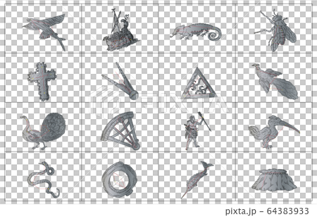 Southern Hemisphere constellation with shadow - Stock Illustration ...