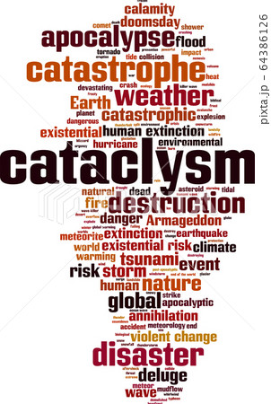 Cataclysm word cloudのイラスト素材 [64386126] - PIXTA