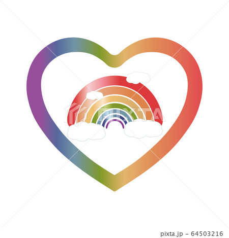 Hope Coronavirus Rainbow logo. Motivational sloganのイラスト素材 [64503216 ...