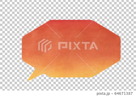 An illustration of a comment balloon with a... - Stock Illustration ...