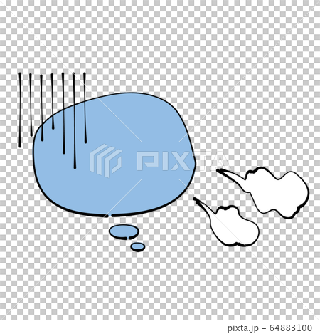 Speech balloon tired sigh - Stock Illustration [64883100] - PIXTA