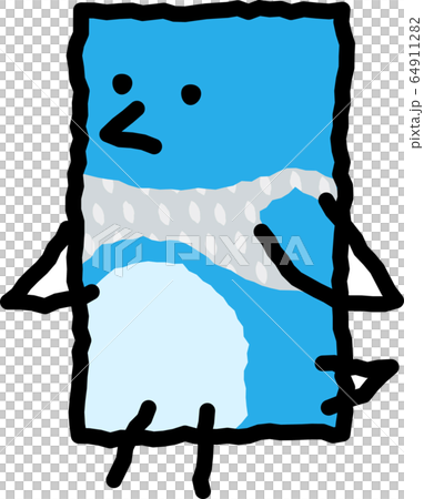 Square penguin - Stock Illustration [64911282] - PIXTA