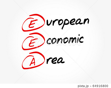 EEA - European Economic Area acronymのイラスト素材 [64916800] - PIXTA