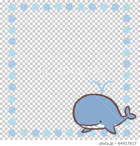 Whale Frame - Stock Illustration [64917617] - PIXTA