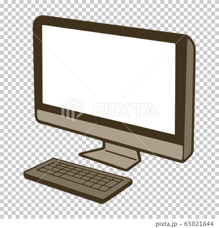 Desktop computer illustration - Stock Illustration [65021844] - PIXTA