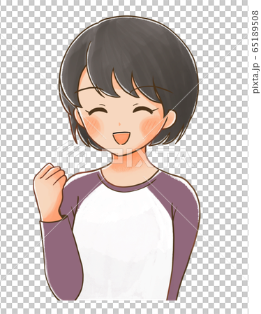 Shortcut Children (Guts pose) - Stock Illustration [65189508] - PIXTA