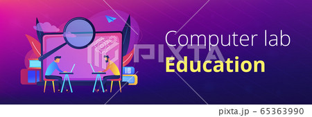 Academic laboratory header banner.のイラスト素材 [65363990] - PIXTA