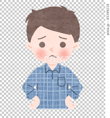 Person person expression upper body giving up... - Stock Illustration ...