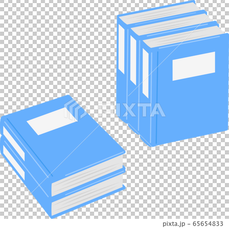 Stacked thick files - Stock Illustration [65654833] - PIXTA