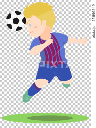 Soccer Heading - Stock Illustration [65696249] - PIXTA
