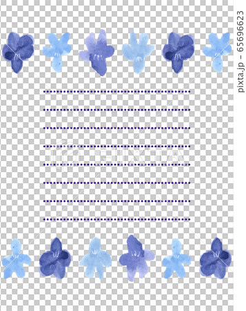 Violet watercolor letter paper - Stock Illustration [65696623] - PIXTA