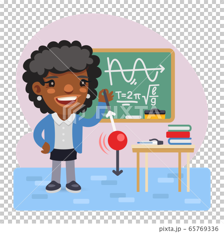 Cartoon Physics Teacher - Stock Illustration [65769336] - PIXTA