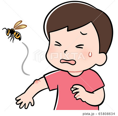 Bee Sting Cartoon