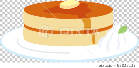 Hot cake illustration - Stock Illustration [65825132] - PIXTA