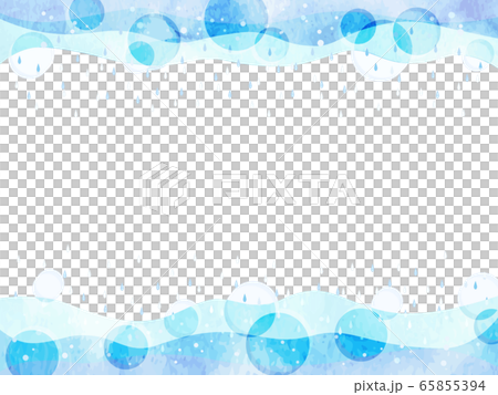 Rain frame - Stock Illustration [65855394] - PIXTA