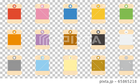 Winding thread icon (no characters) - Stock Illustration [65865218] - PIXTA