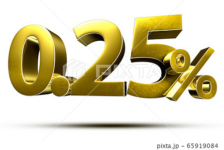 0.25% 3d.のイラスト素材 [65919084] - PIXTA