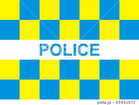 Battenburg police marking Template for your designのイラスト素材 [65931072 ...