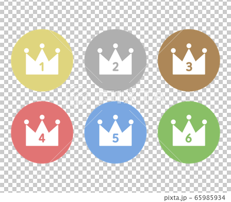 Ranking icon set / rank / illustration - Stock Illustration [65985934 ...